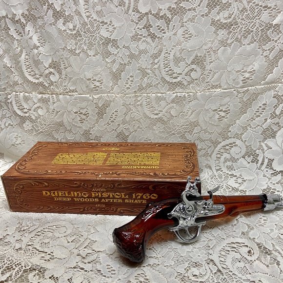 Avon | Accents | Vintage 97s Avon 1760 Duelling Pistol Deep Woods After ...